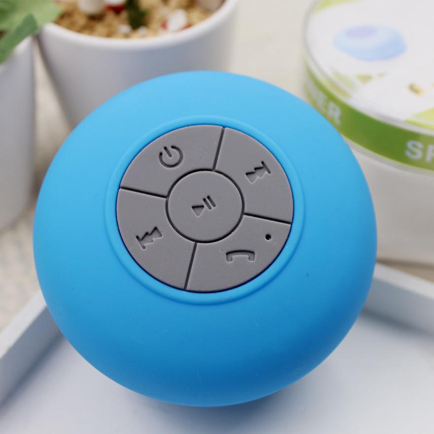 Bathroom waterproof suction cup bluetooth speaker